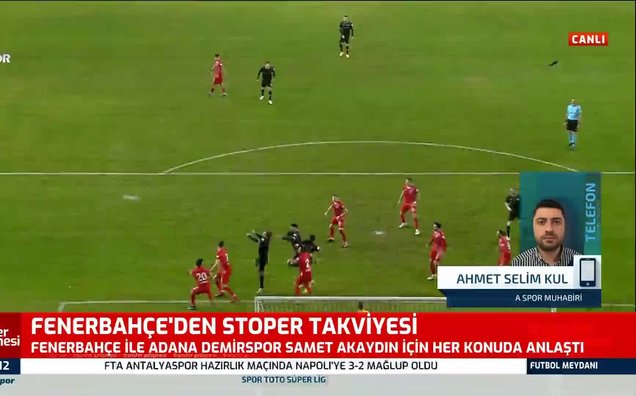 Fenerbahçe Samet Akaydın transferini noktaladı! - Aspor Fenerbahçe Samet Akaydın transferini noktaladı! - Aspor