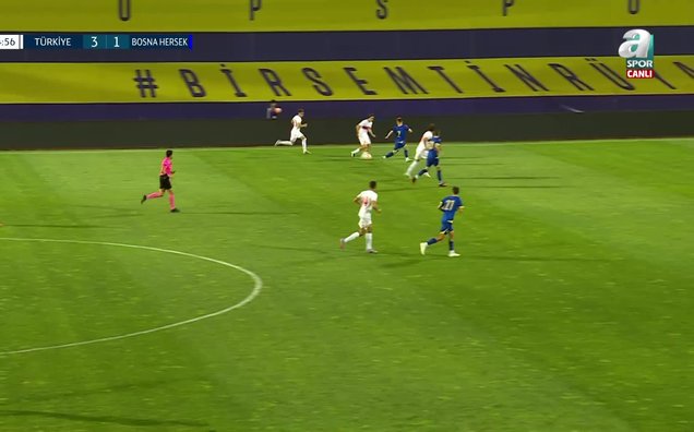 GOL | Türkiye U21 4-1 Bosna Hersek U21 - Aspor
