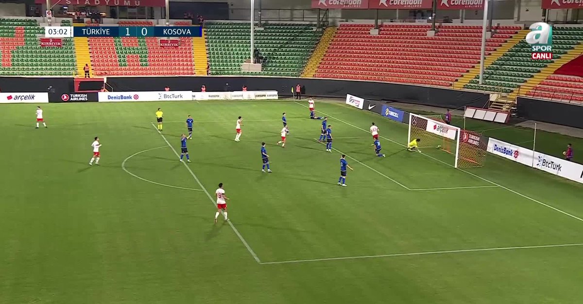 GOL | Türkiye U21 1-0 Kosova U21 - Aspor