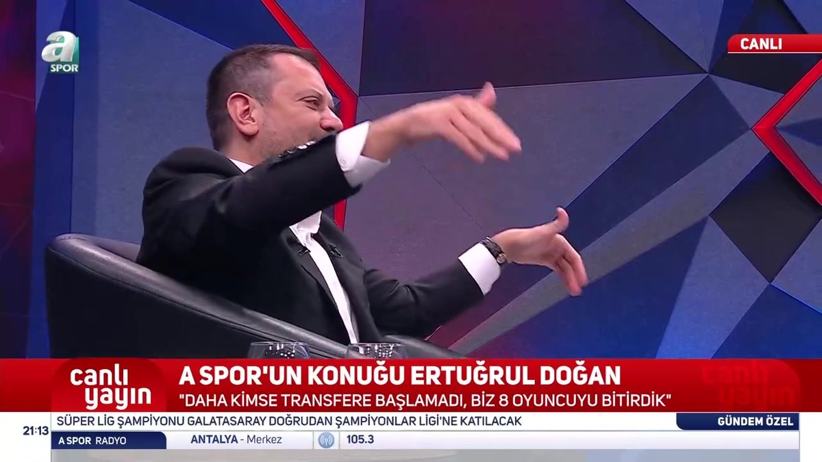 Ertuğrul Doğan: 20 milyon € teklif ettiler! - Aspor