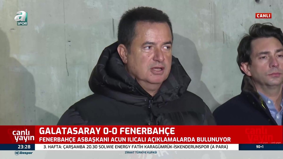 Galatasaray-Fenerbahçe derbisi sonrası açıklama! - Aspor Galatasaray-Fenerbahçe derbisi sonrası açıklama! - Aspor