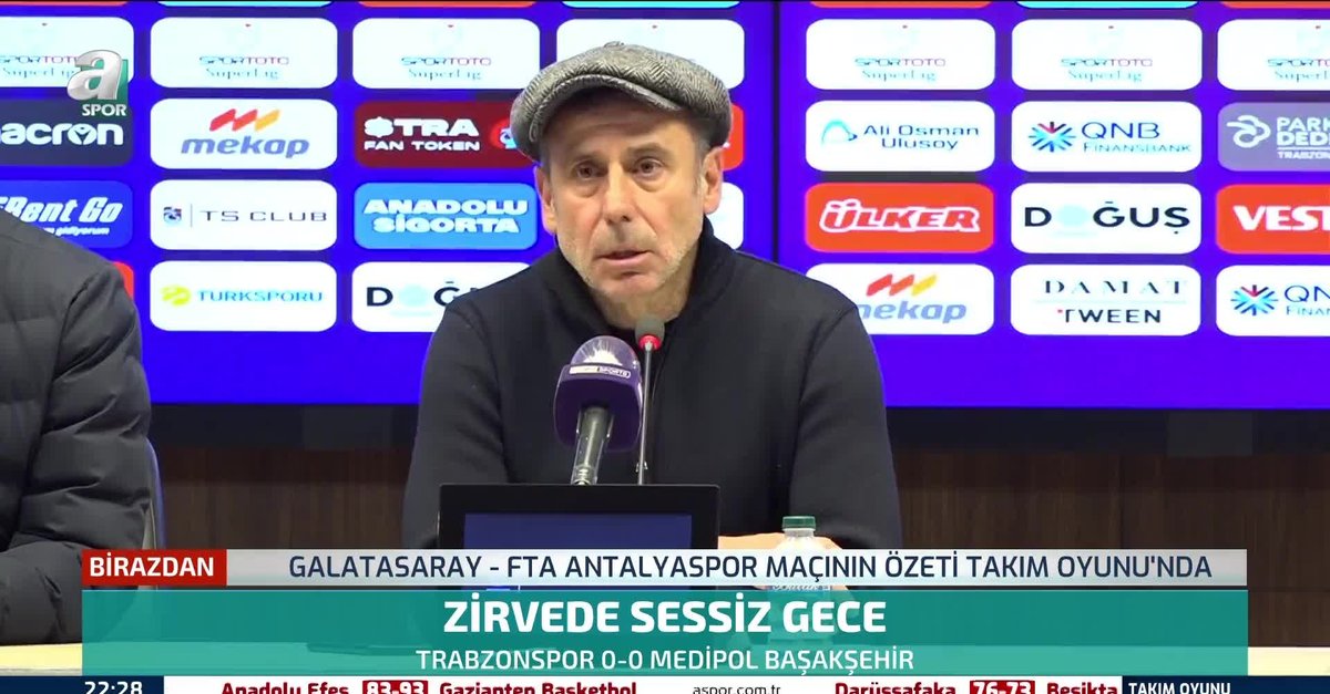 Trabzonspor’da Teknik Direktör Abdullah Avcı Başakşehir maçı sonrası ... Trabzonspor’da Teknik Direktör Abdullah Avcı Başakşehir maçı sonrası ...