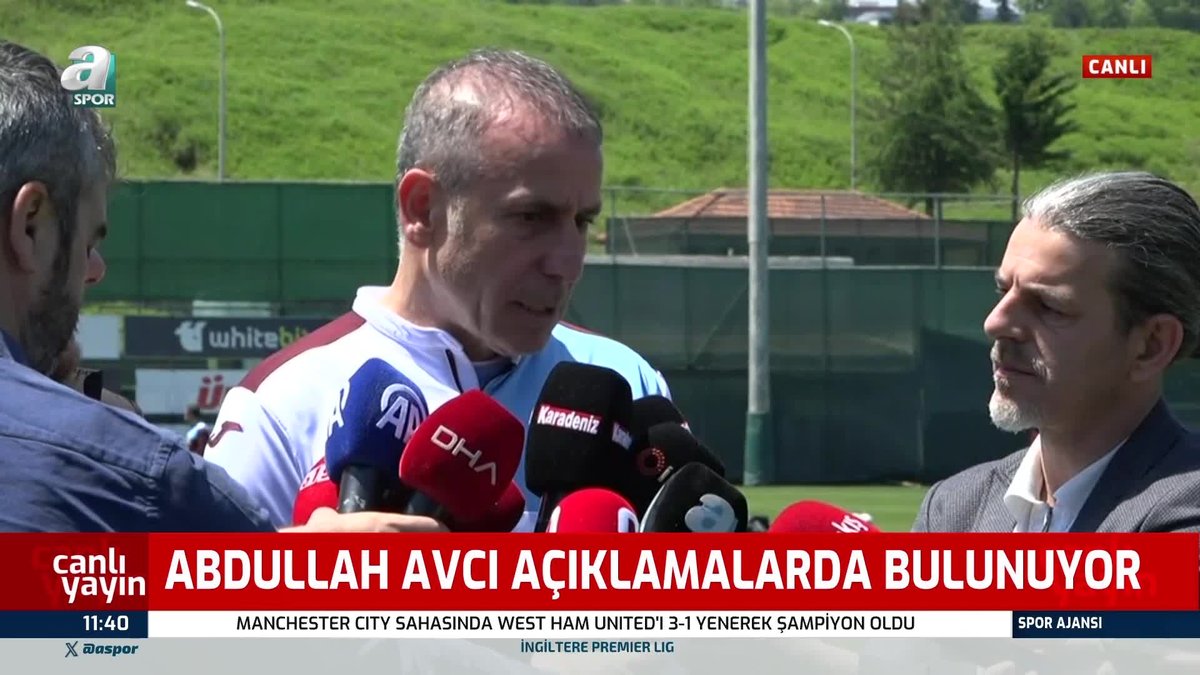 Trabzonspor Teknik Direktörü Abdullah Avcı: Şehrin kupaya ihtiyacı var ... Trabzonspor Teknik Direktörü Abdullah Avcı: Şehrin kupaya ihtiyacı var ...