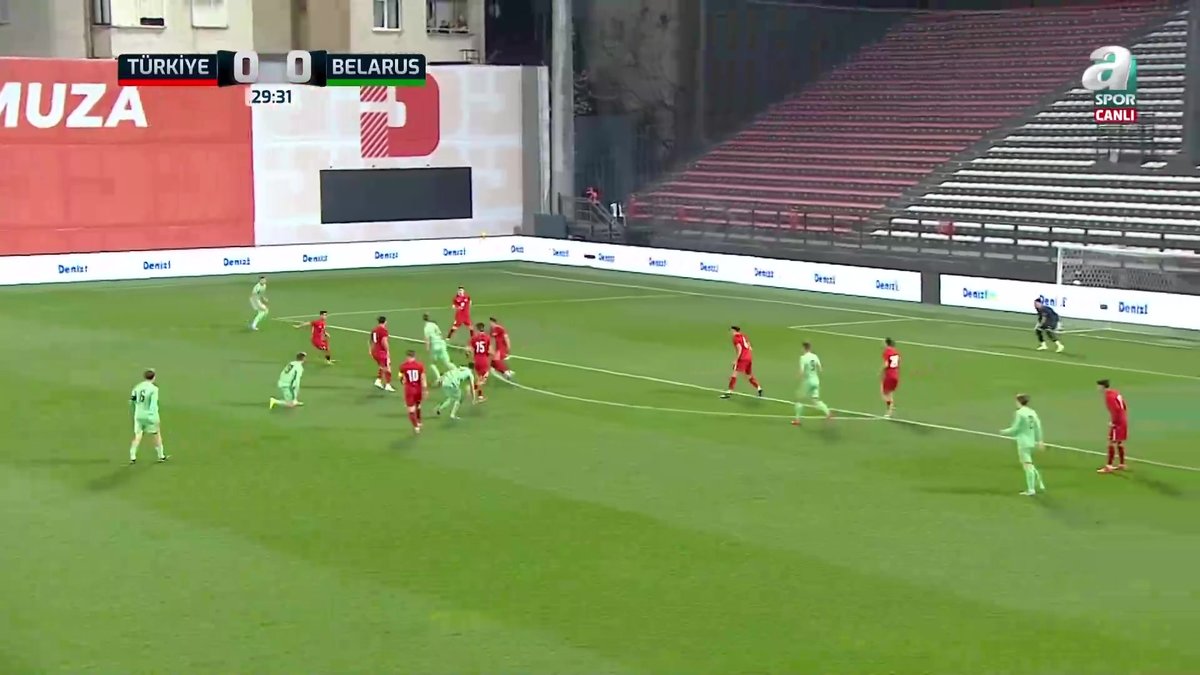GOL | Türkiye U21 0-1 Belarus U21 - Aspor