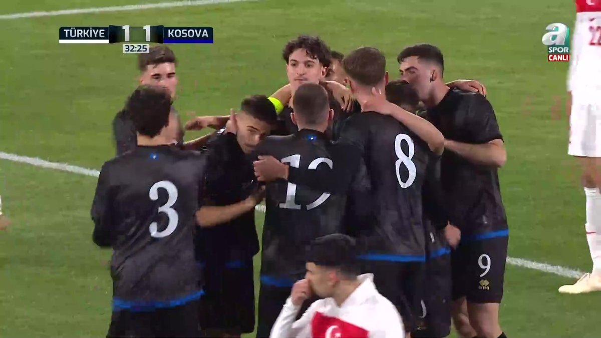 GOL | Türkiye U21 1-1 Kosova U21 - Aspor